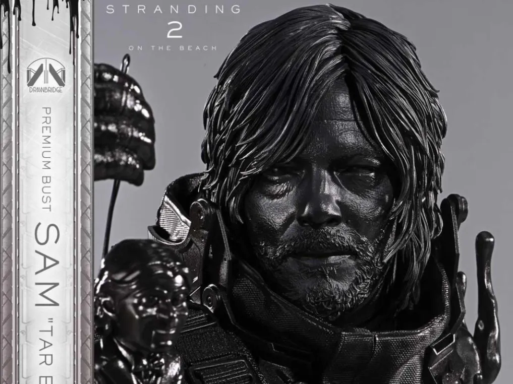 Busto Negro Alquitrán de Sam Death Stranding Sam "Tar Black" - Modelo ...