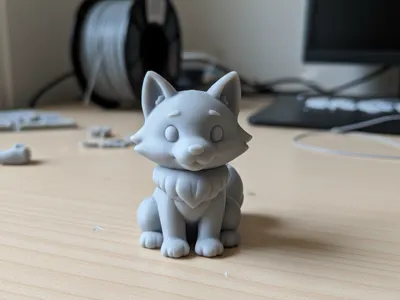 Mini fox - Free 3D Print Model - MakerWorld
