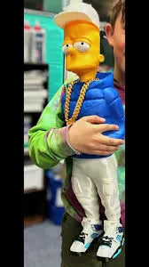 Urban Wear Bart Simpson - Free 3D Print Model - MakerWorld