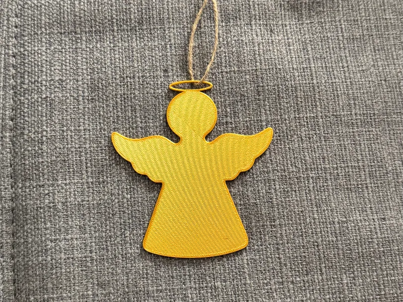 Angel – Christmas Tree & Decorative Pendant - Free 3D Print Model ...