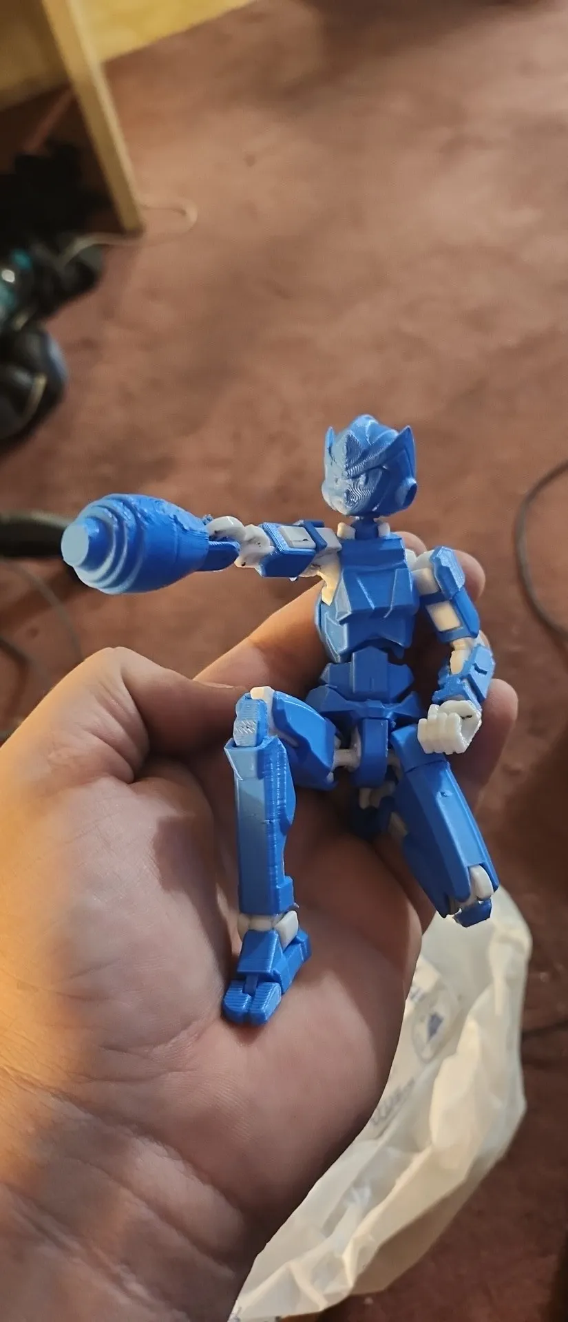 Megaman X Head and Buster Arm for Dummy 13 - Free 3D Print Model ...