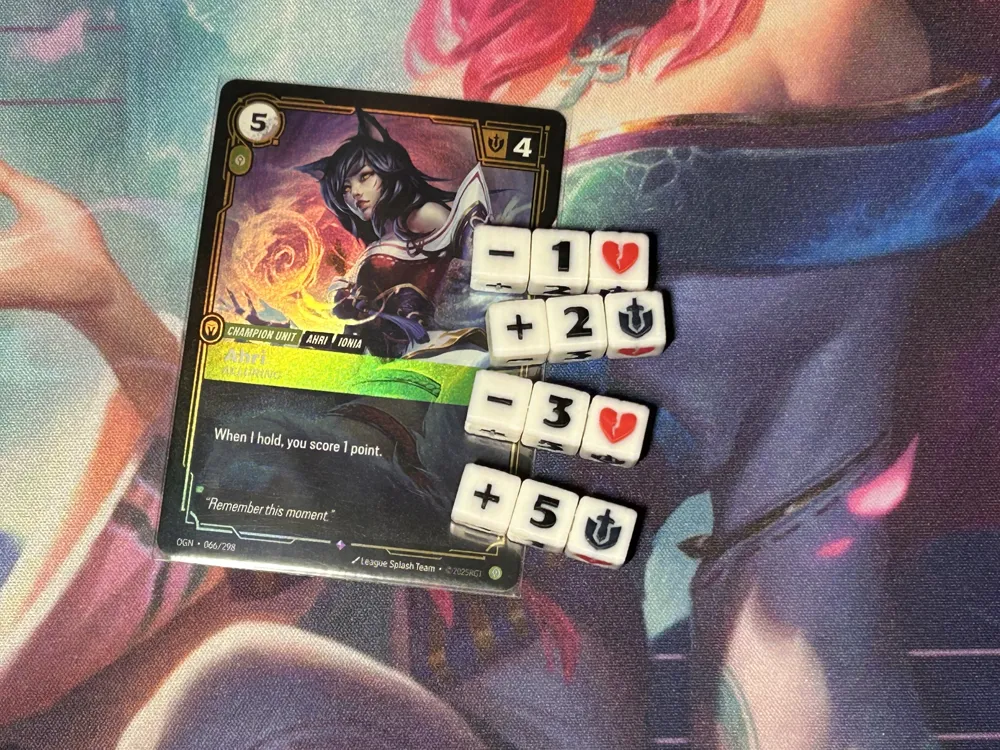 Contadores de Poder Giratório Riftbound - Modelo gratuito para ...