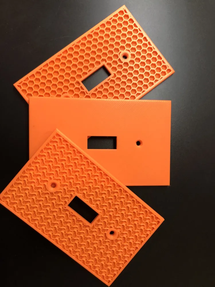 Light switch plate/cover - Free 3D Print Model - MakerWorld