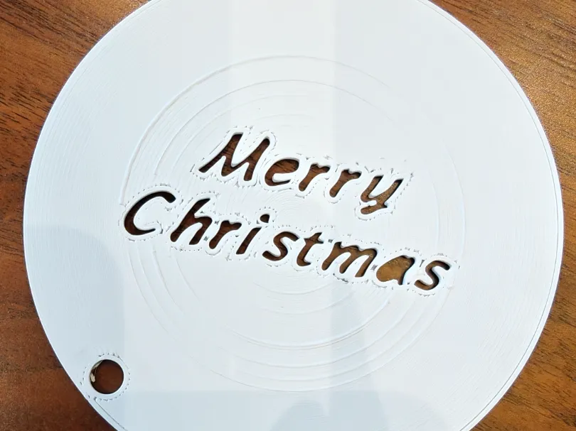 Coffee Dusting Stencil - Free 3D Print Model - MakerWorld