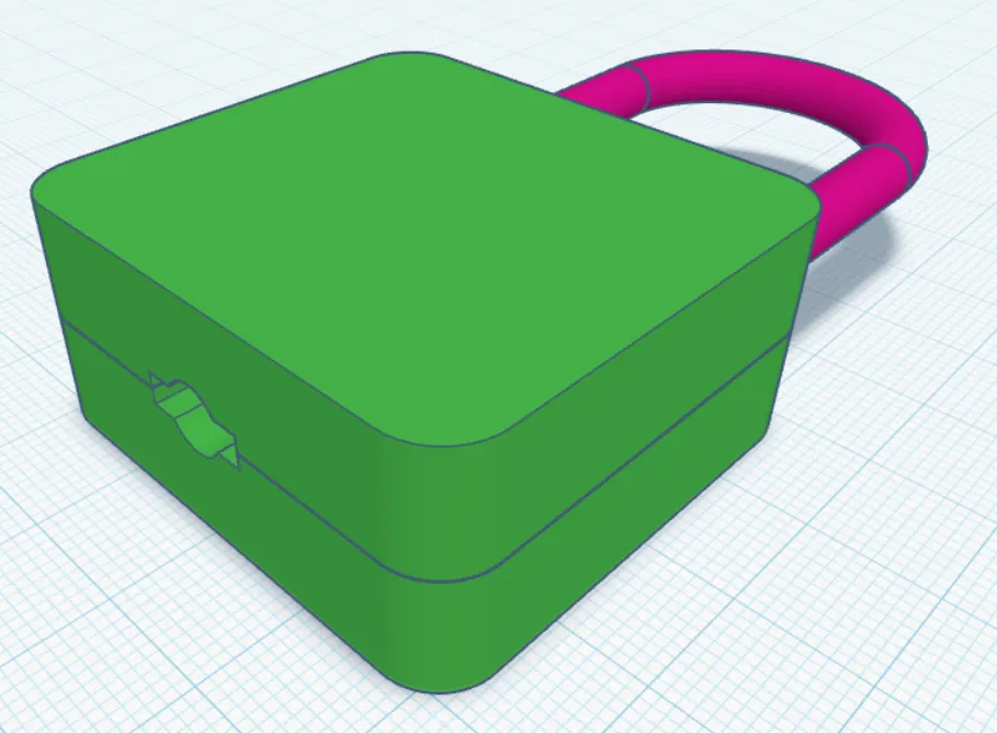 100% 3D printed Lock - Modèle d'Impression 3D Gratuit - MakerWorld