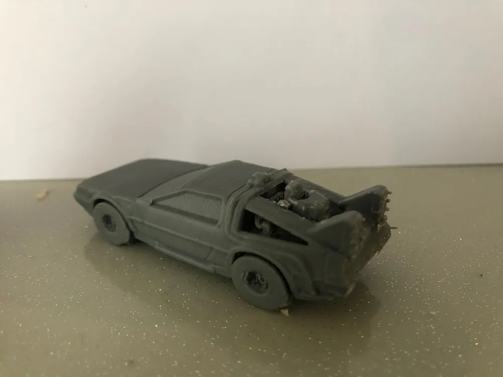 DeLorean retour vers le futur - Modèle d'Impression 3D Gratuit - MakerWorld