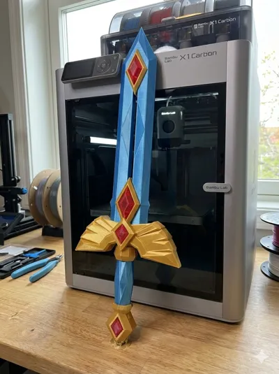 Sword of Heroes - Free 3D Print Model - MakerWorld