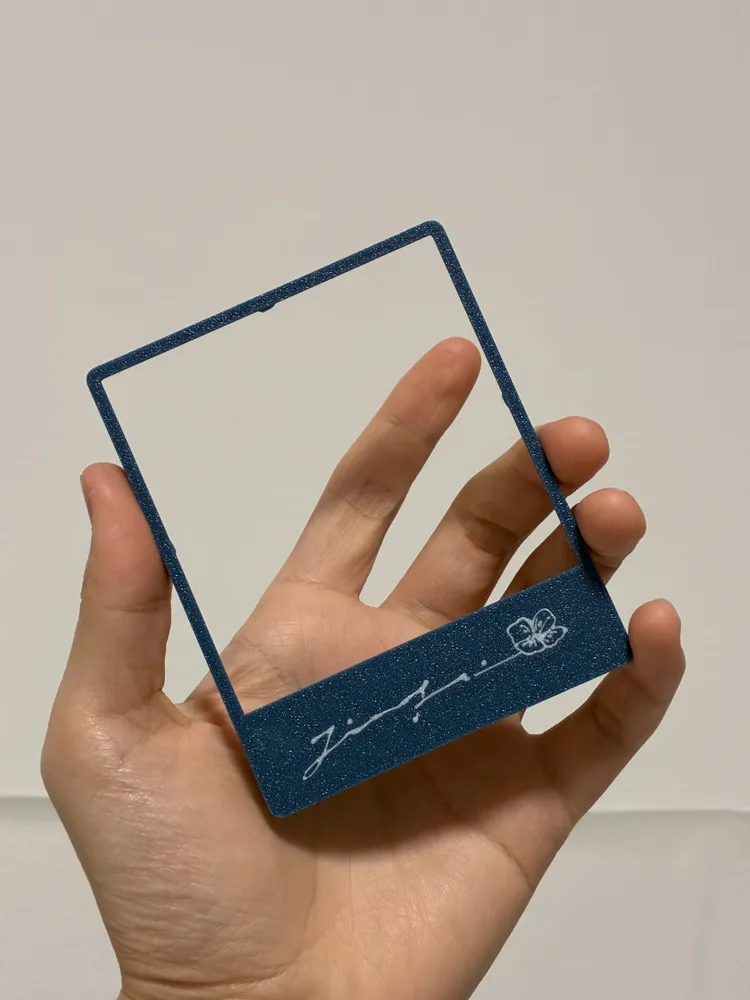 lithophane photo frame (materials, small gift) - Free 3D Print Model ...