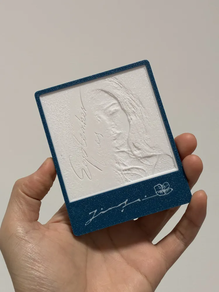 lithophane photo frame (materials, small gift) - Free 3D Print Model ...