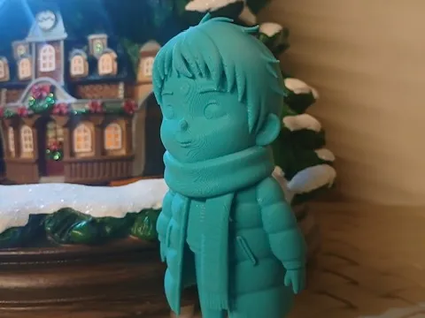 Winter cutie character - Free 3D Print Model - MakerWorld
