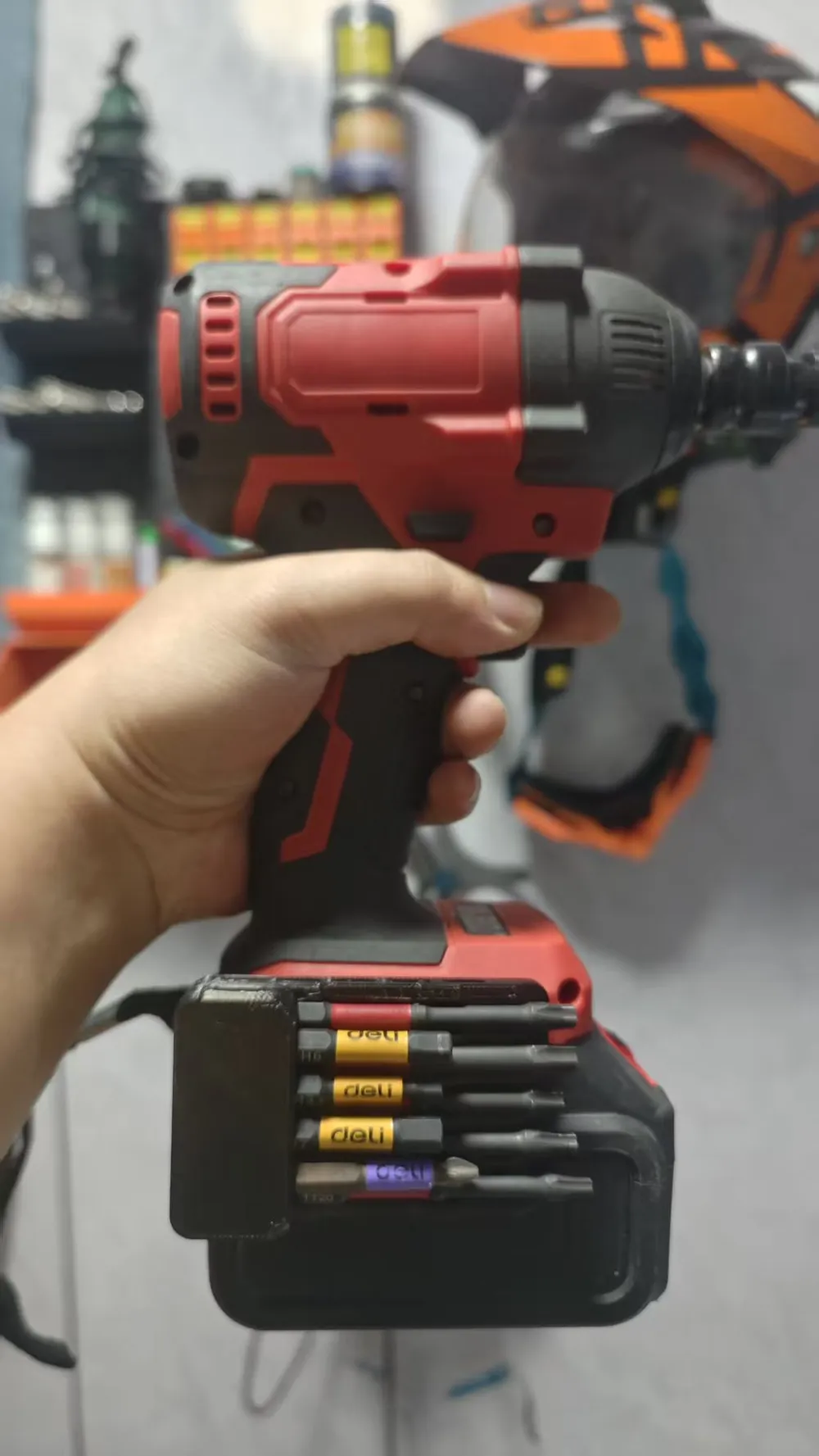 Electric Bit Holder - Free 3D Print Model - MakerWorld