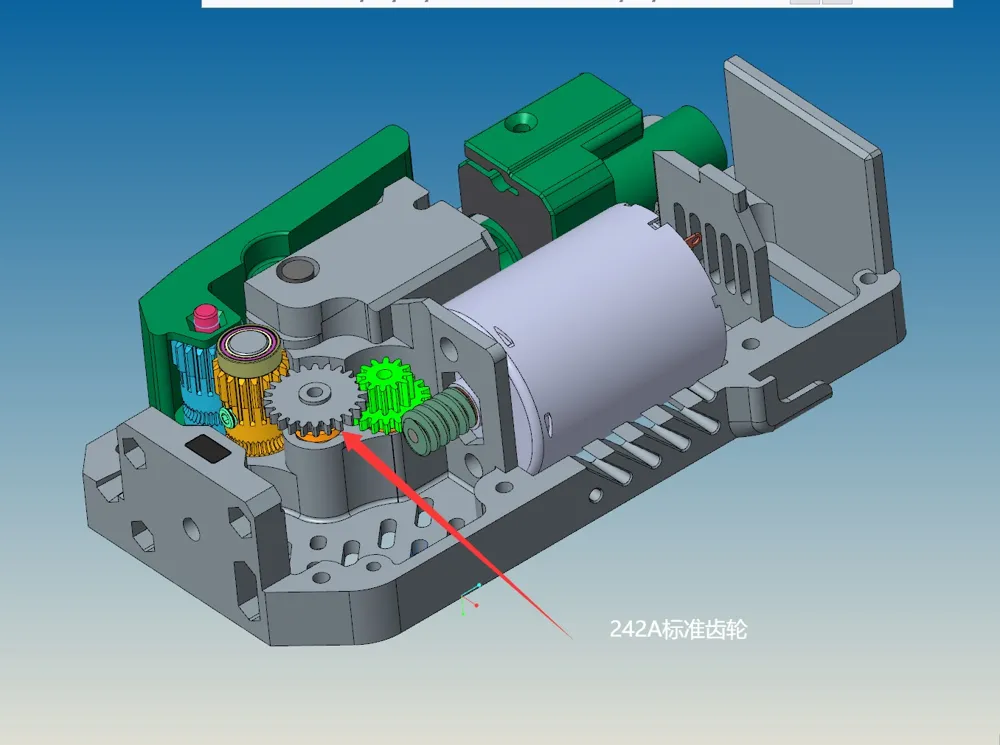 BMCU-C Dual Microswitch High Torque Standard Gear Version - Free 3D ...