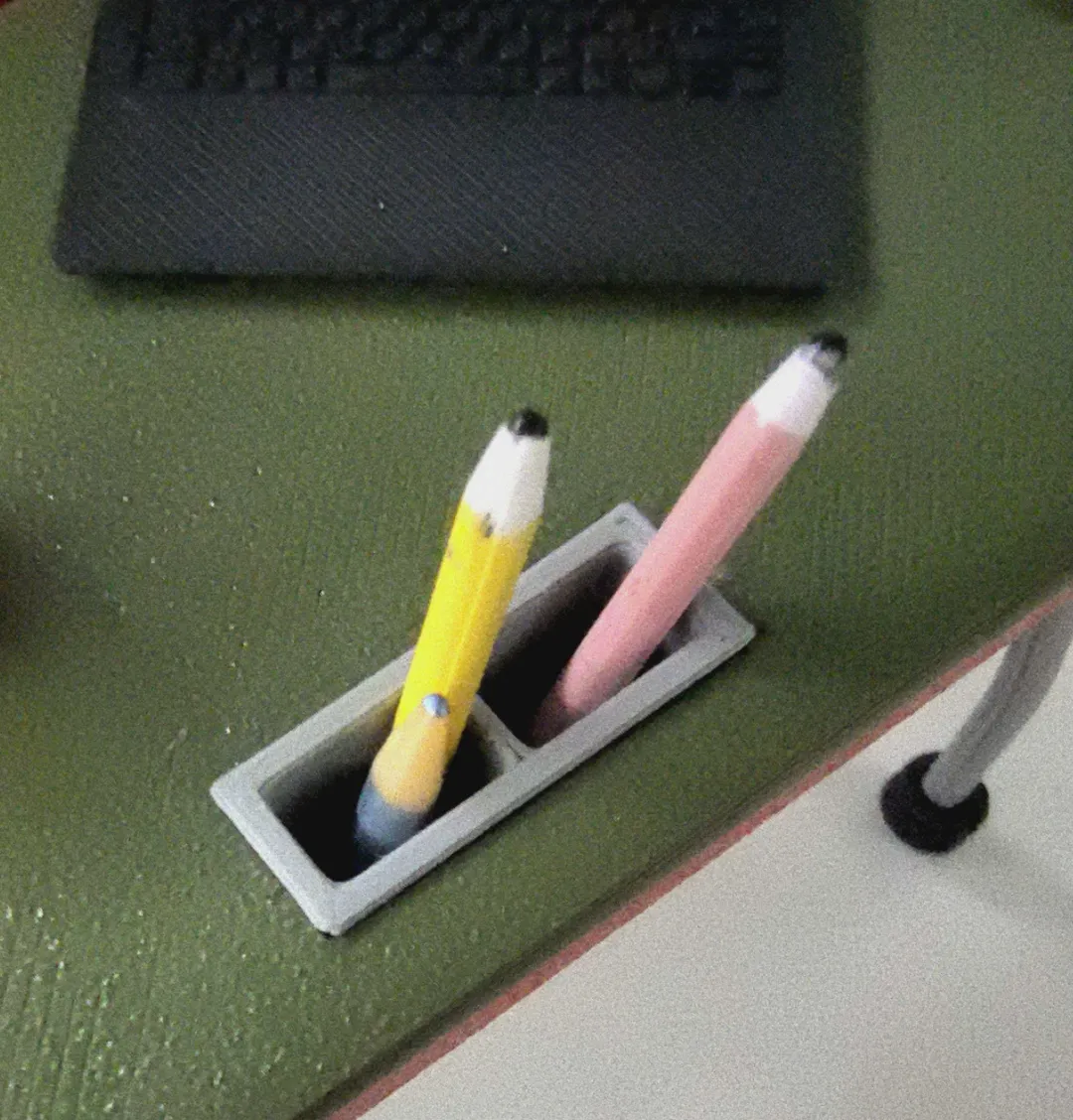 Fully Assembled Modern Teacher's Desk - Free 3D Print Model - MakerWorld