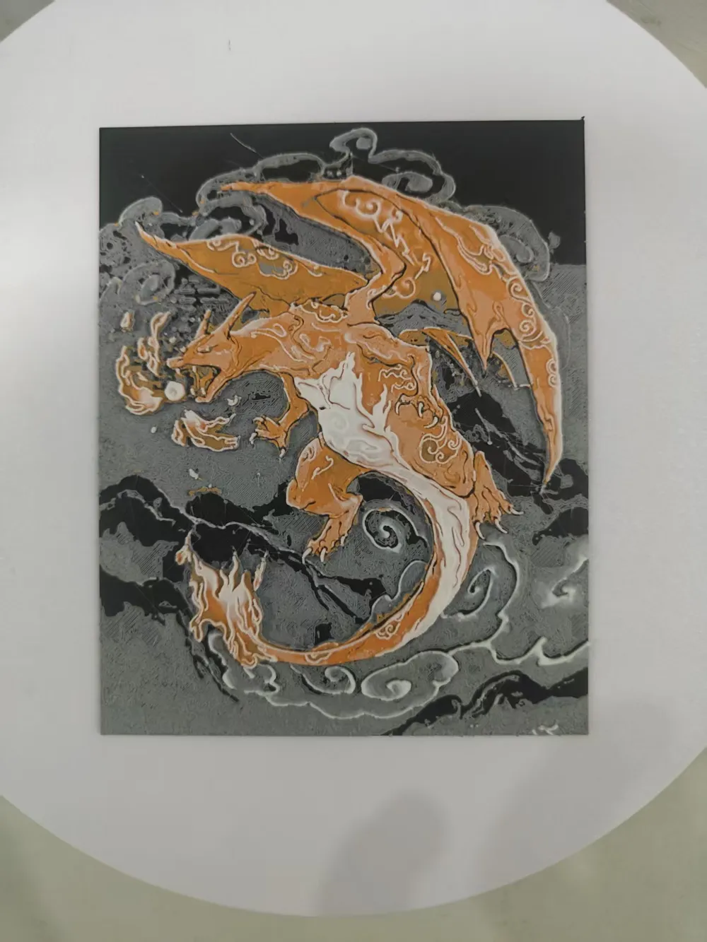 Ukiyo-e woodblock print Pokemon Charizard - Free 3D Print Model ...