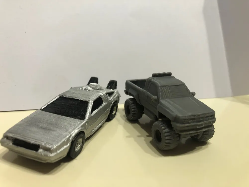 Toyota Hilux Back to the Future - Free 3D Print Model - MakerWorld