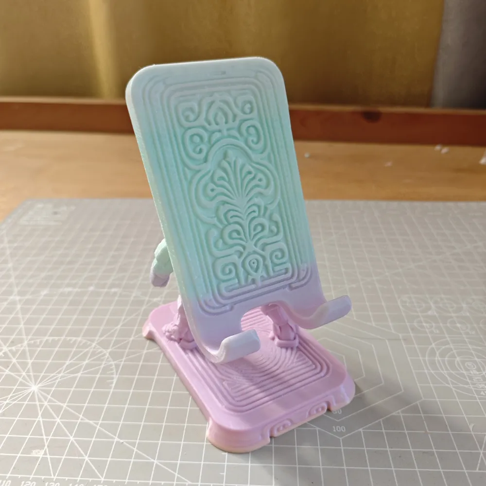 机甲绿巨人 手机支架 一体打印 新手友好 摆件 办公室 桌面 玩具 礼物 儿童 - Free 3D Print Model - MakerWorld