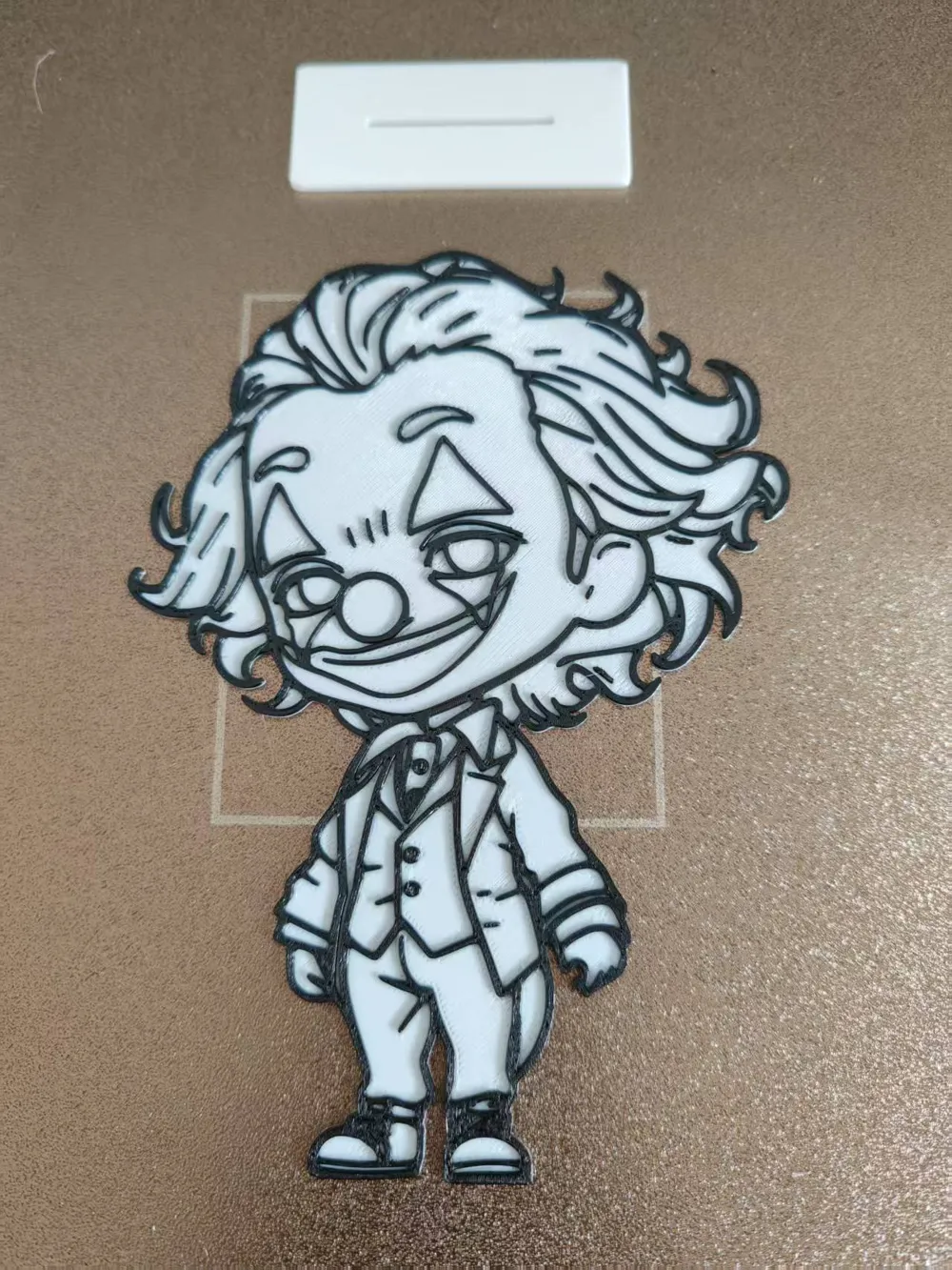小丑 冰箱贴+纸片人 - Free 3D Print Model - MakerWorld