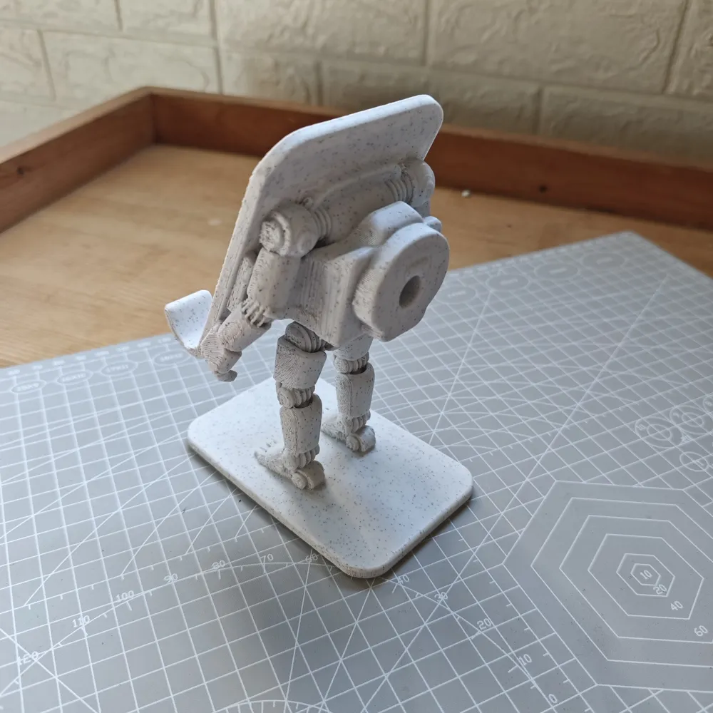 机器人 固定 手机支架 一体打印 新手友好 摆件 办公室 桌面 玩具 礼物 儿童 - Free 3D Print Model - MakerWorld