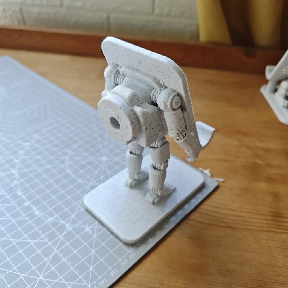 机器人 固定 手机支架 一体打印 新手友好 摆件 办公室 桌面 玩具 礼物 儿童 - Free 3D Print Model - MakerWorld