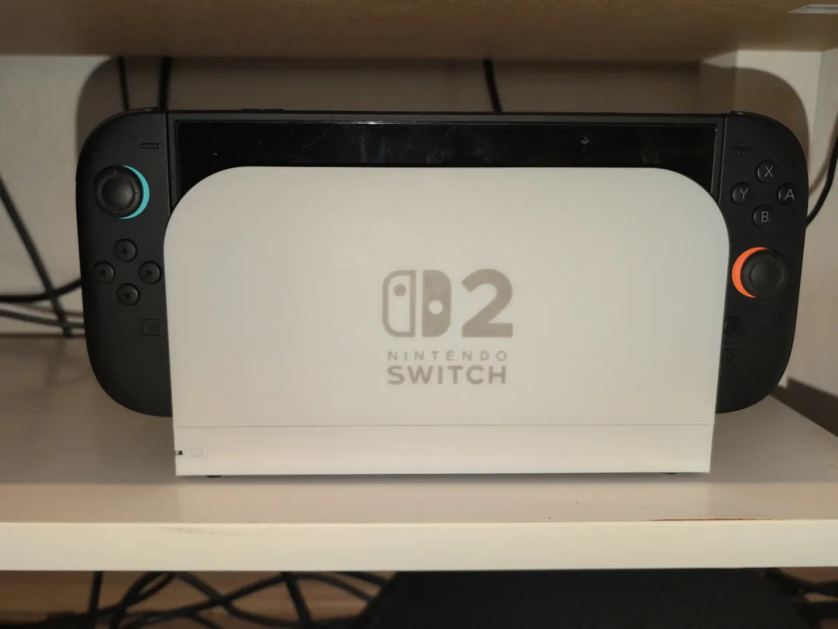 Nintendo Switch 2 Dock Coverplate - Free 3D Print Model - MakerWorld