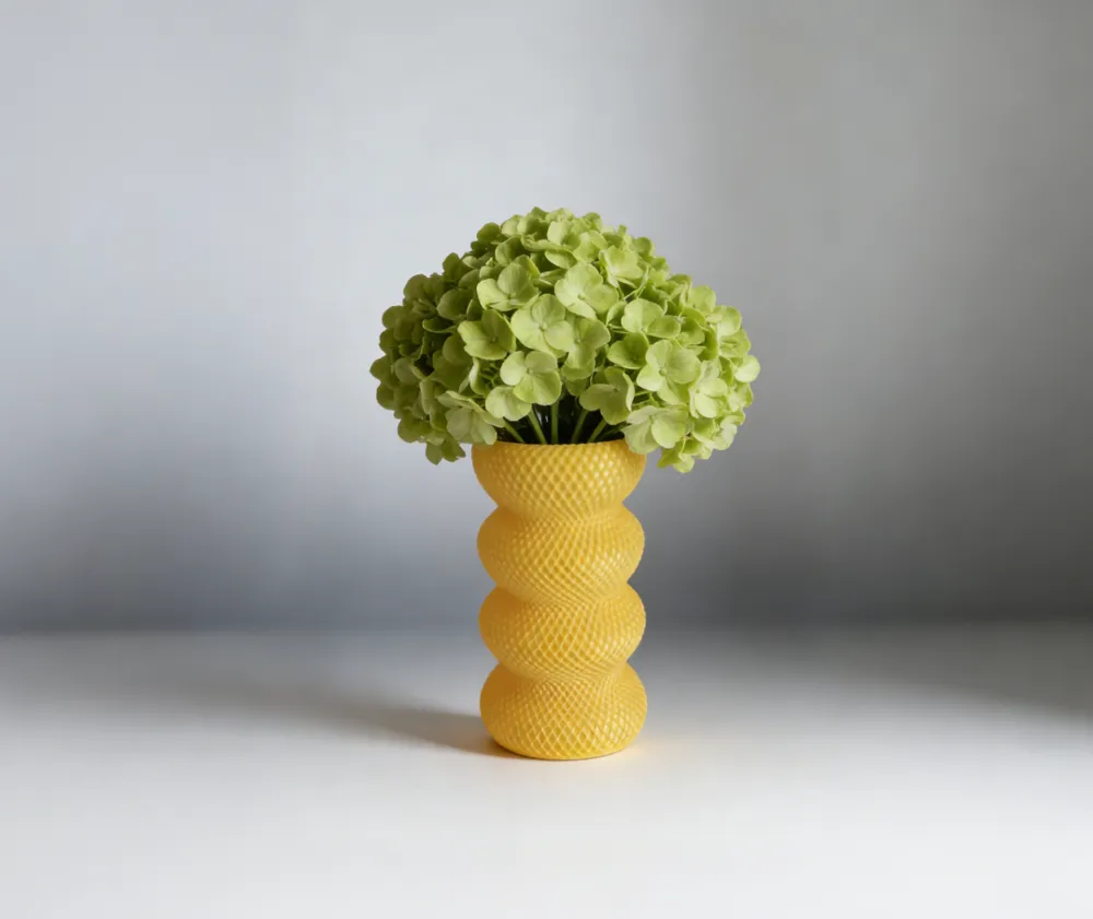 Curved Vase - Free 3D Print Model - MakerWorld