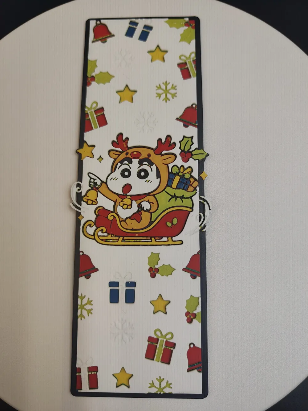 Crayon Shin-chan – Weihnachtselch Limited Edition Lesezeichen (Crayon ...