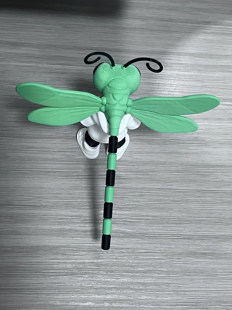 Dragonfly Reverie (NO-AMS) - Free 3D Print Model - MakerWorld