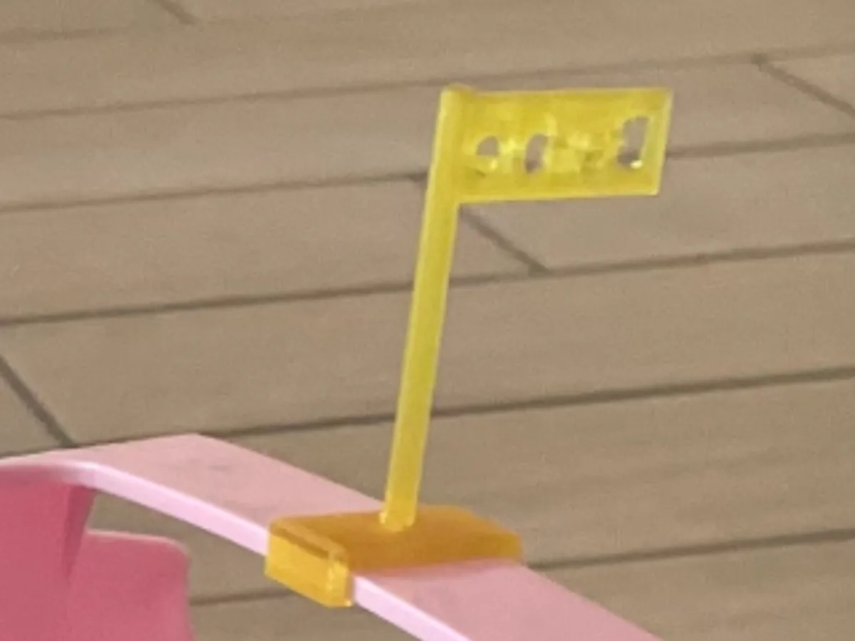 Barbie Smart RC Car ID Flag Identification Marker - Free 3D Print Model ...