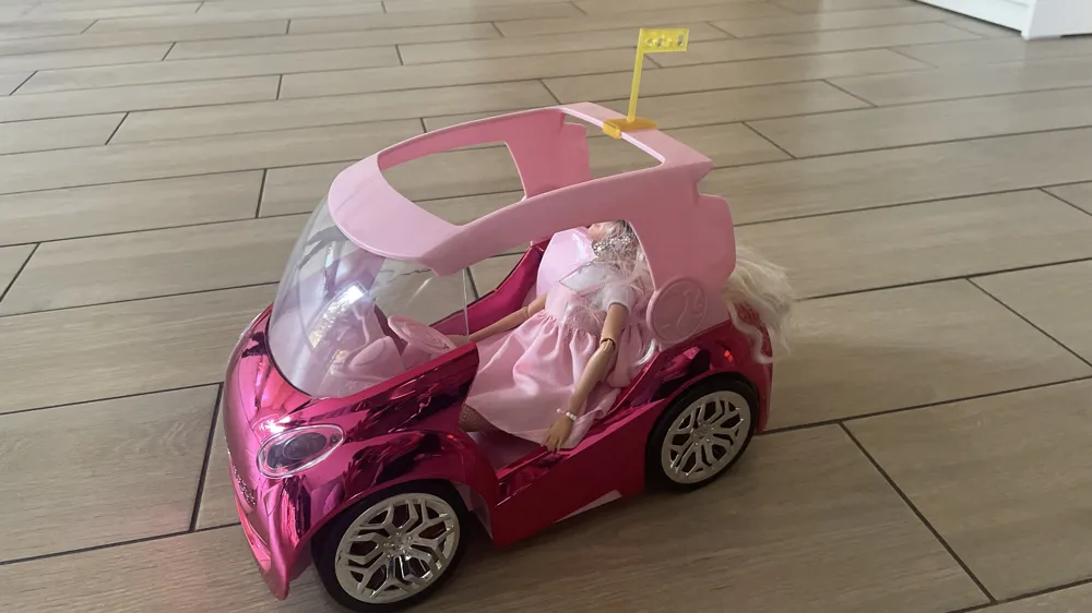 Barbie Smart RC Car ID Flag Identification Marker - Free 3D Print Model ...