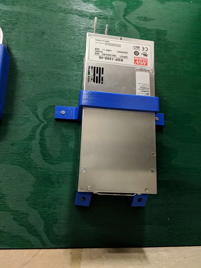Moog power supply wall mount (PFC1500W-48) - Free 3D Print Model ...
