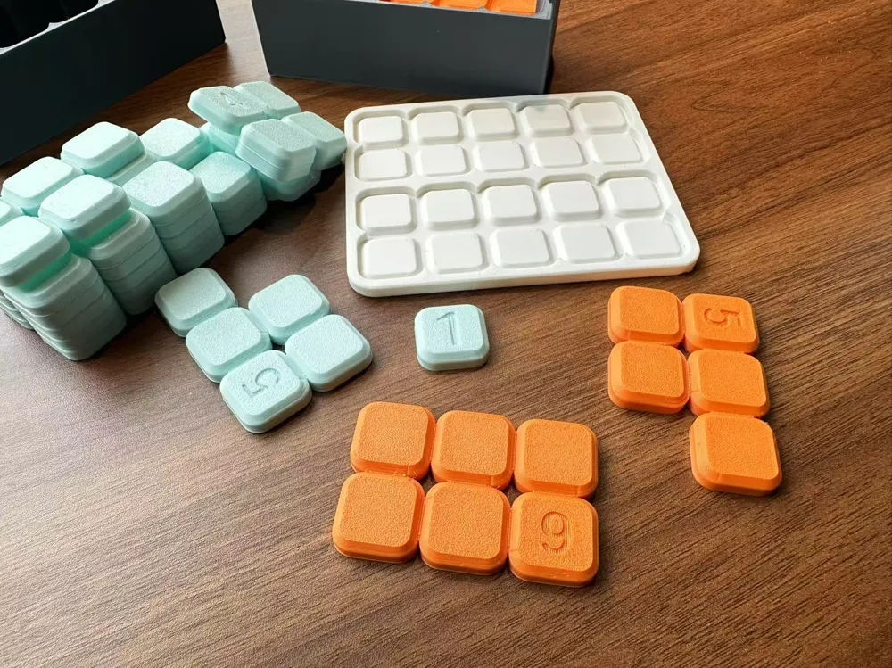 Blocchi didattici per addizione e sottrazione entro 10 - Free 3D Print ...