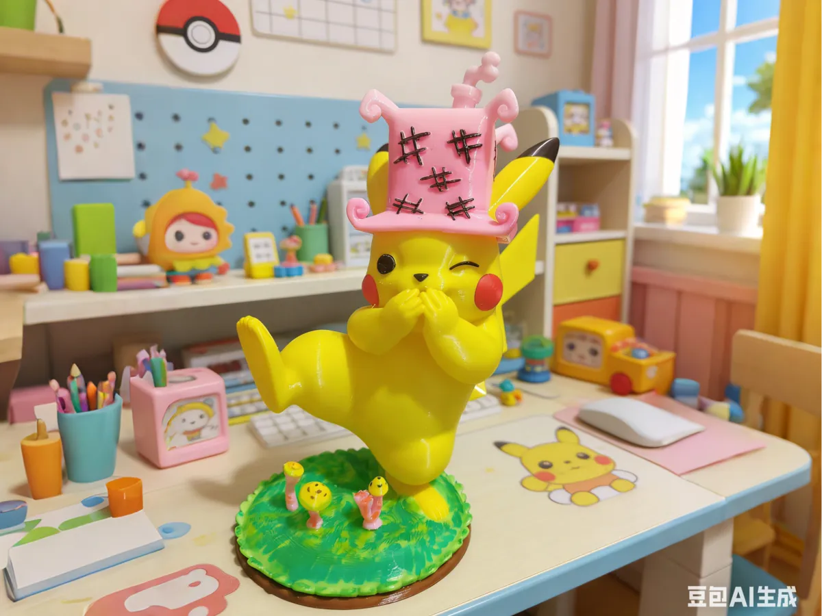Naughty Pikachu - Free 3D Print Model - MakerWorld