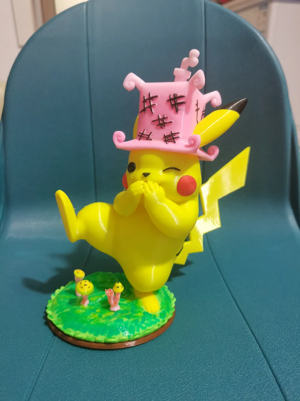 Naughty Pikachu - Free 3D Print Model - MakerWorld
