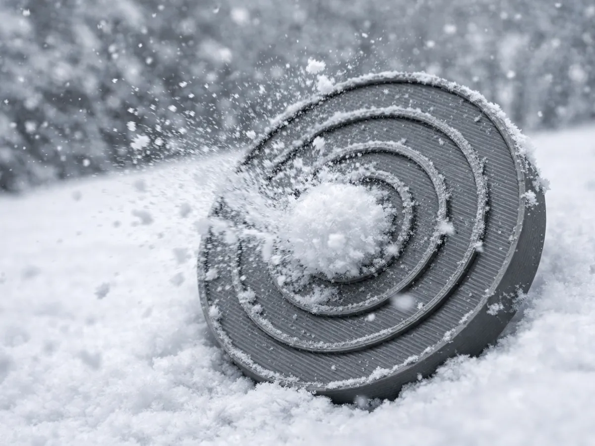 Snow ball target - Free 3D Print Model - MakerWorld
