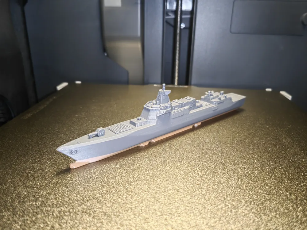 055 Destroyer - Multi-color - Free 3D Print Model - MakerWorld