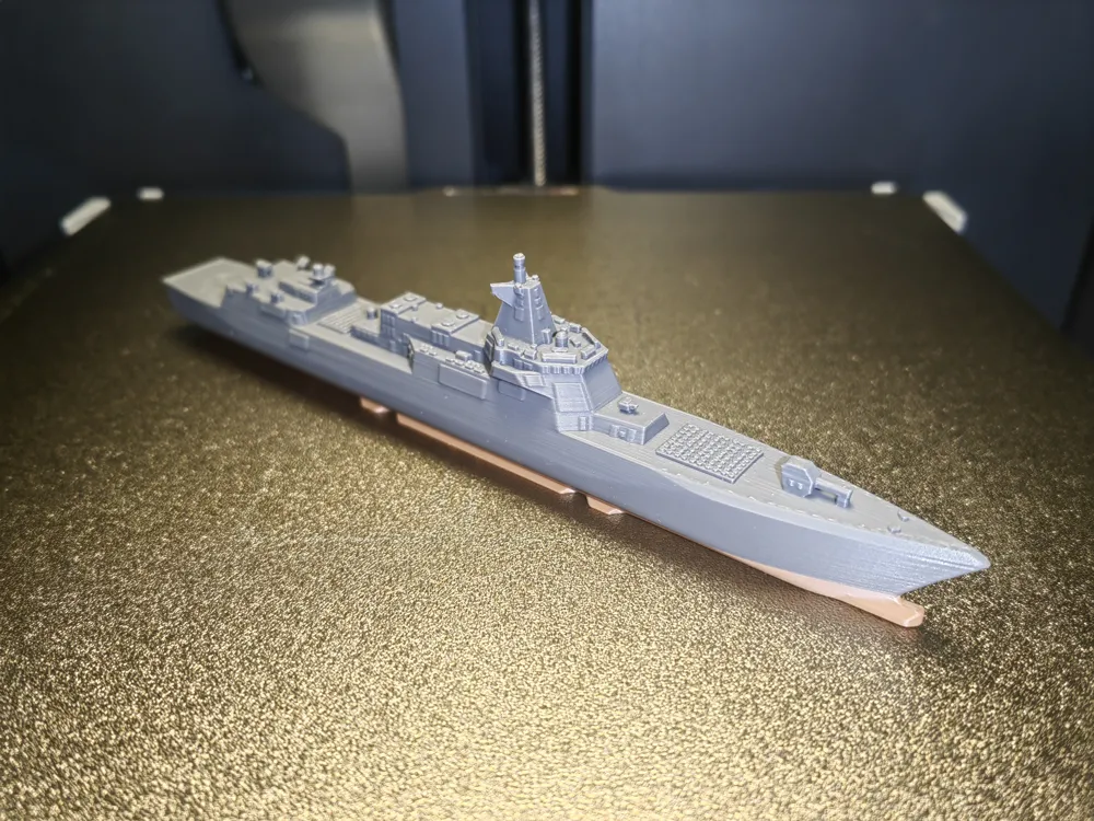 055 Destroyer - Multi-color - Free 3D Print Model - MakerWorld