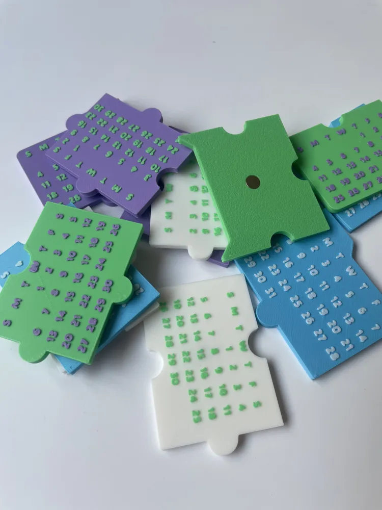 A1mini Druckversion im Puzzle-Spielzeug-Kühlschrankmagnet-Design ...