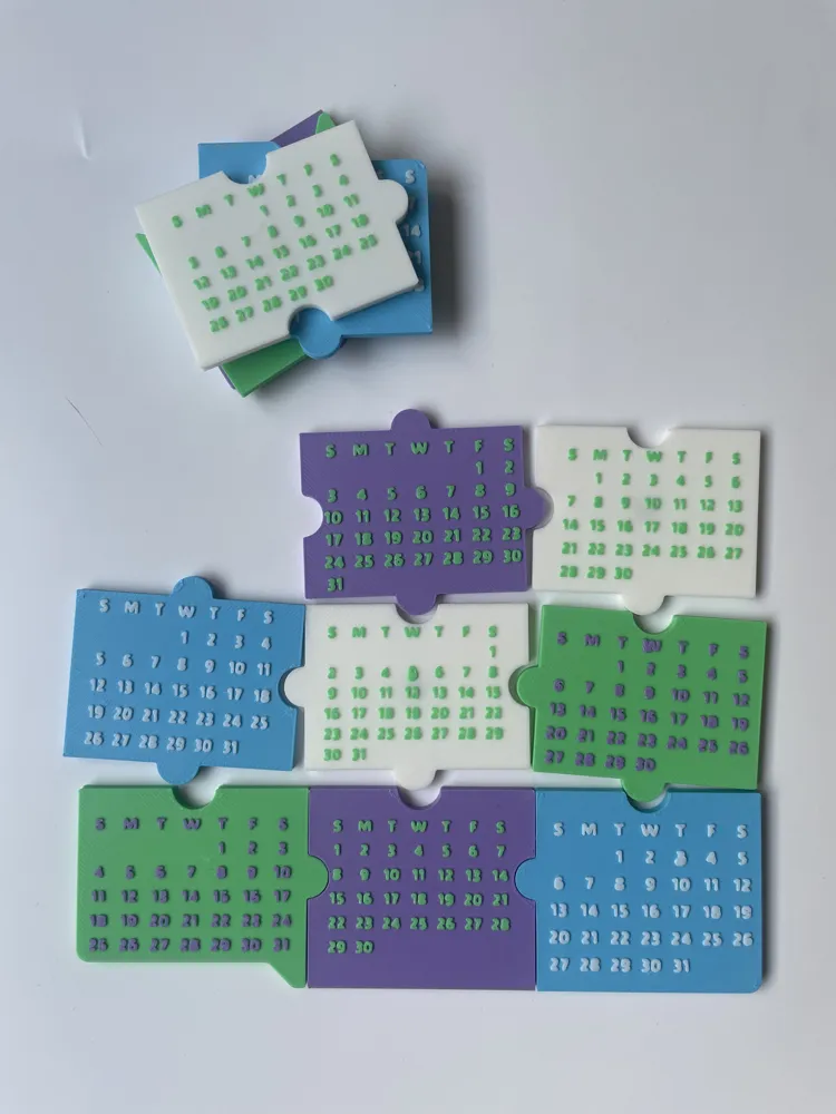 A1mini Druckversion im Puzzle-Spielzeug-Kühlschrankmagnet-Design ...