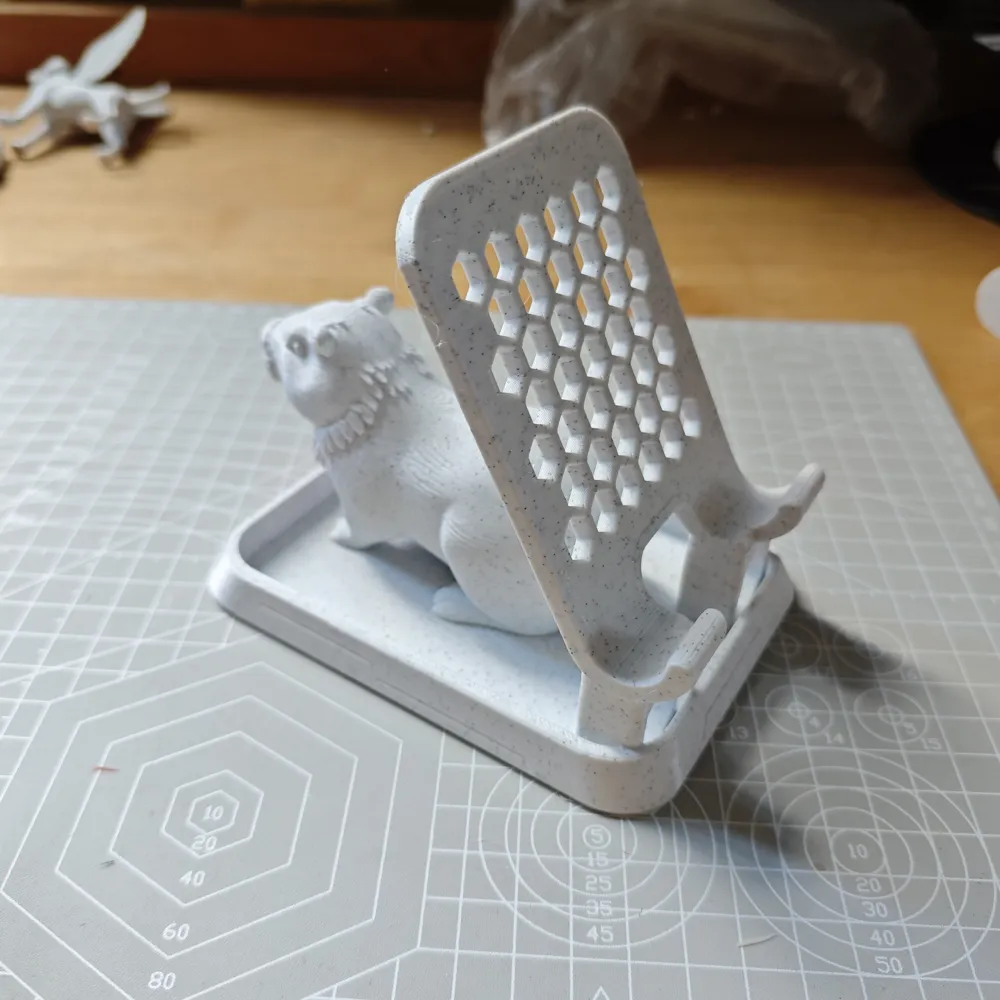 Capybara Phone Holder Desktop Split Printing Beginner Friendly Ornament ...