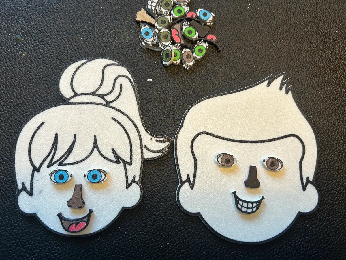 Making faces - Free 3D Print Model - MakerWorld