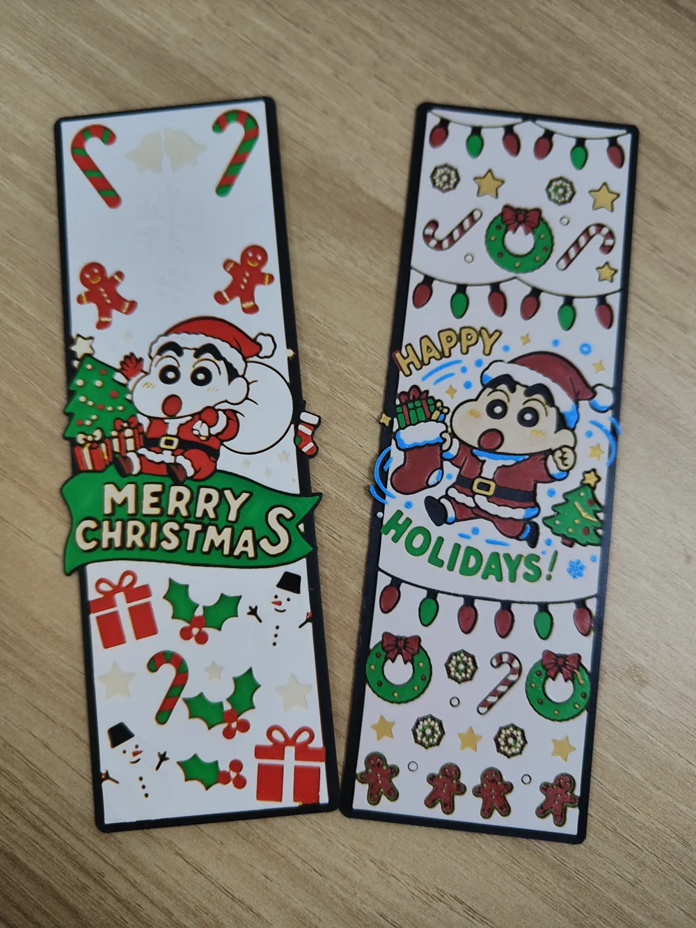 Crayon Shinchan—Weihnachts-Sonderedition Lesezeichen (Crayon Shinchan ...