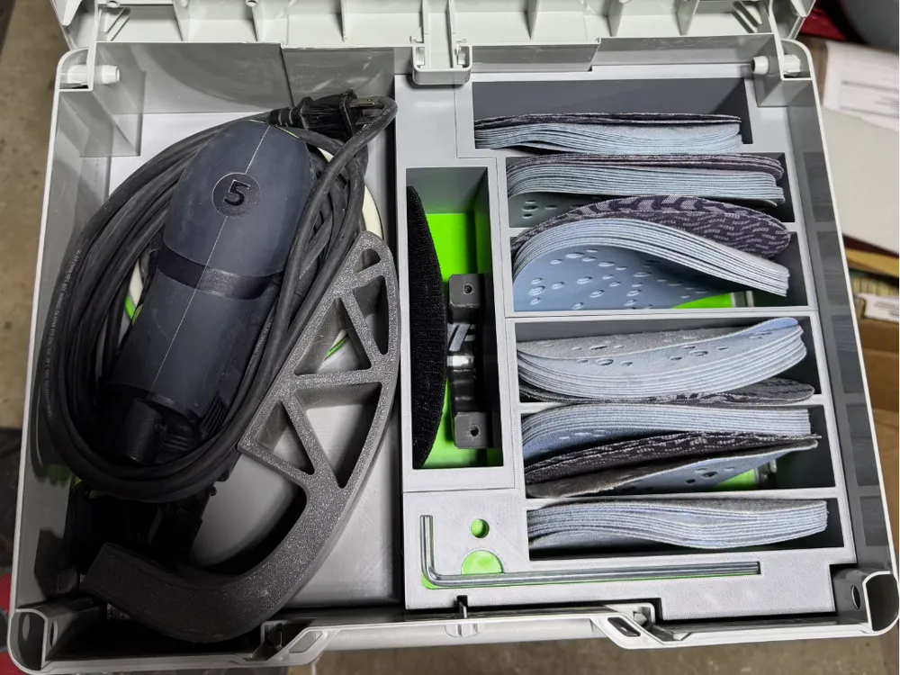 Festool ETS EC150 Systainer Insert Remix - Free 3D Print Model - MakerWorld