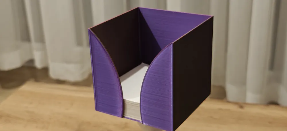 Boîte à notes en papier - Modèle d'Impression 3D Gratuit - MakerWorld