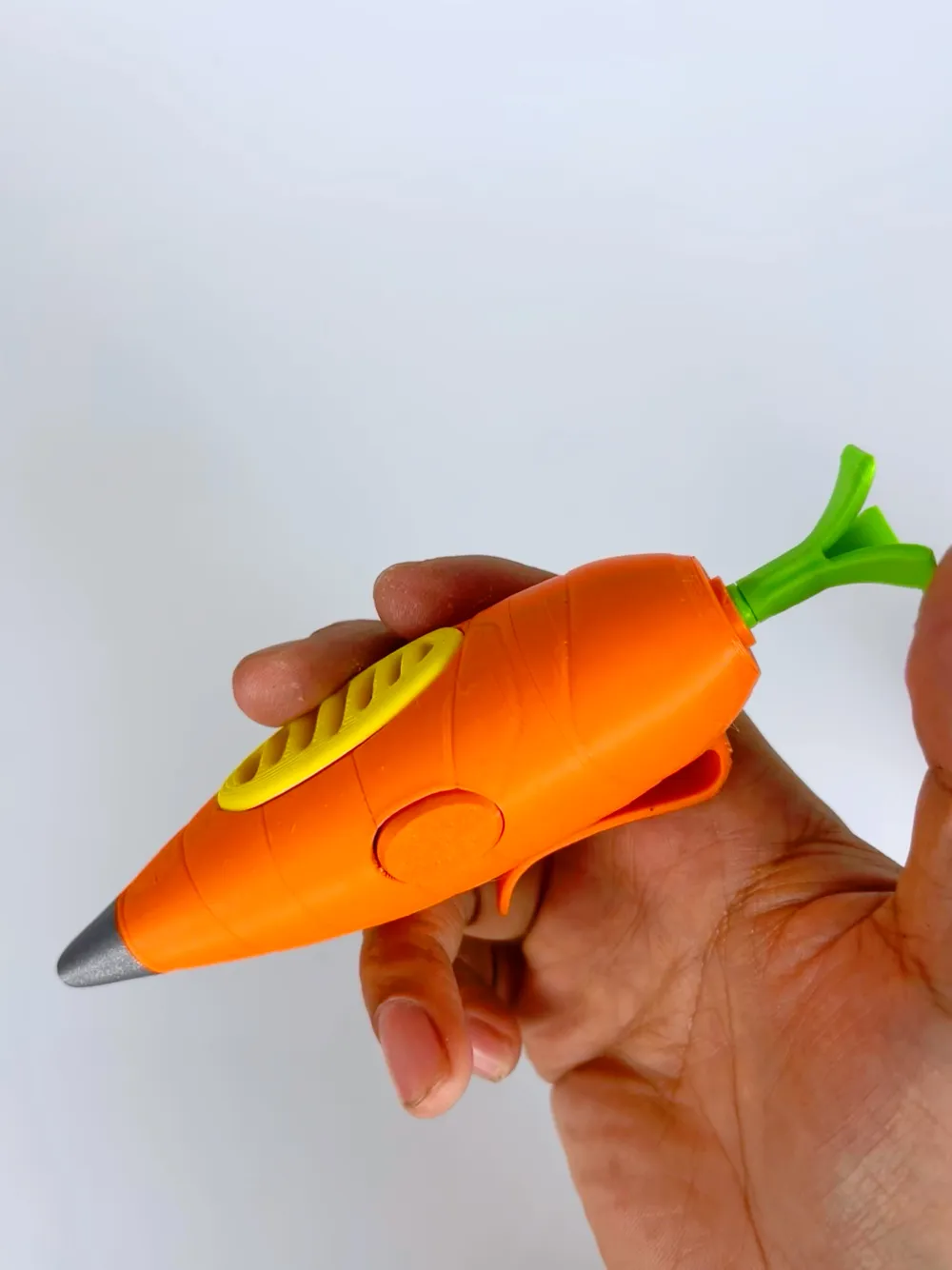 Carrot Recording Pen - Push Ballpoint Pen Version - Free 3D Print Model ...