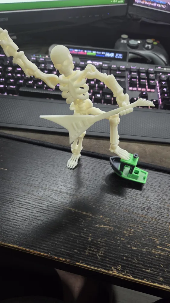 Guitar for Poseable Skeleton - Free 3D Print Model - MakerWorld
