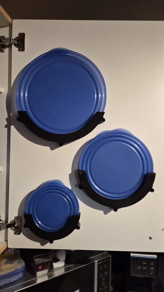 Tupperware Eleganzia Bowl Cabinet Holder - Free 3D Print Model - MakerWorld