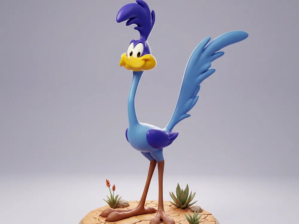 Road Runner - Free 3D Print Model - MakerWorld