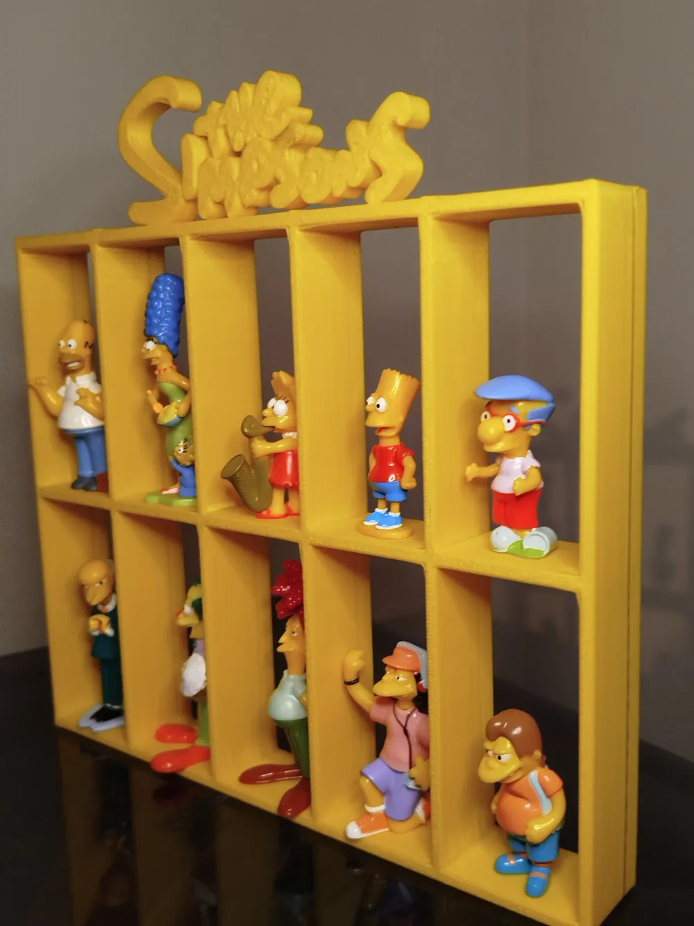 Simpson Kinder Collection Display - Free 3D Print Model - MakerWorld