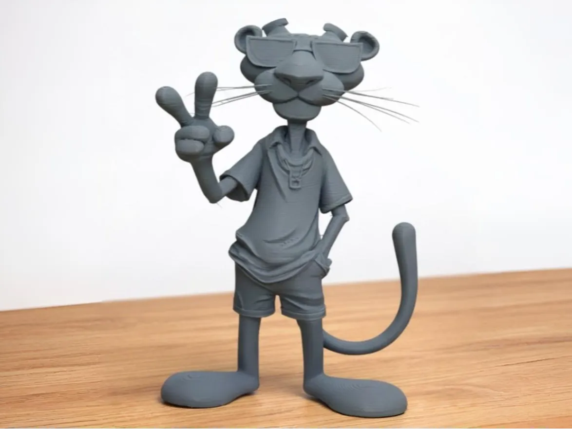Pink Panther - Free 3D Print Model - MakerWorld