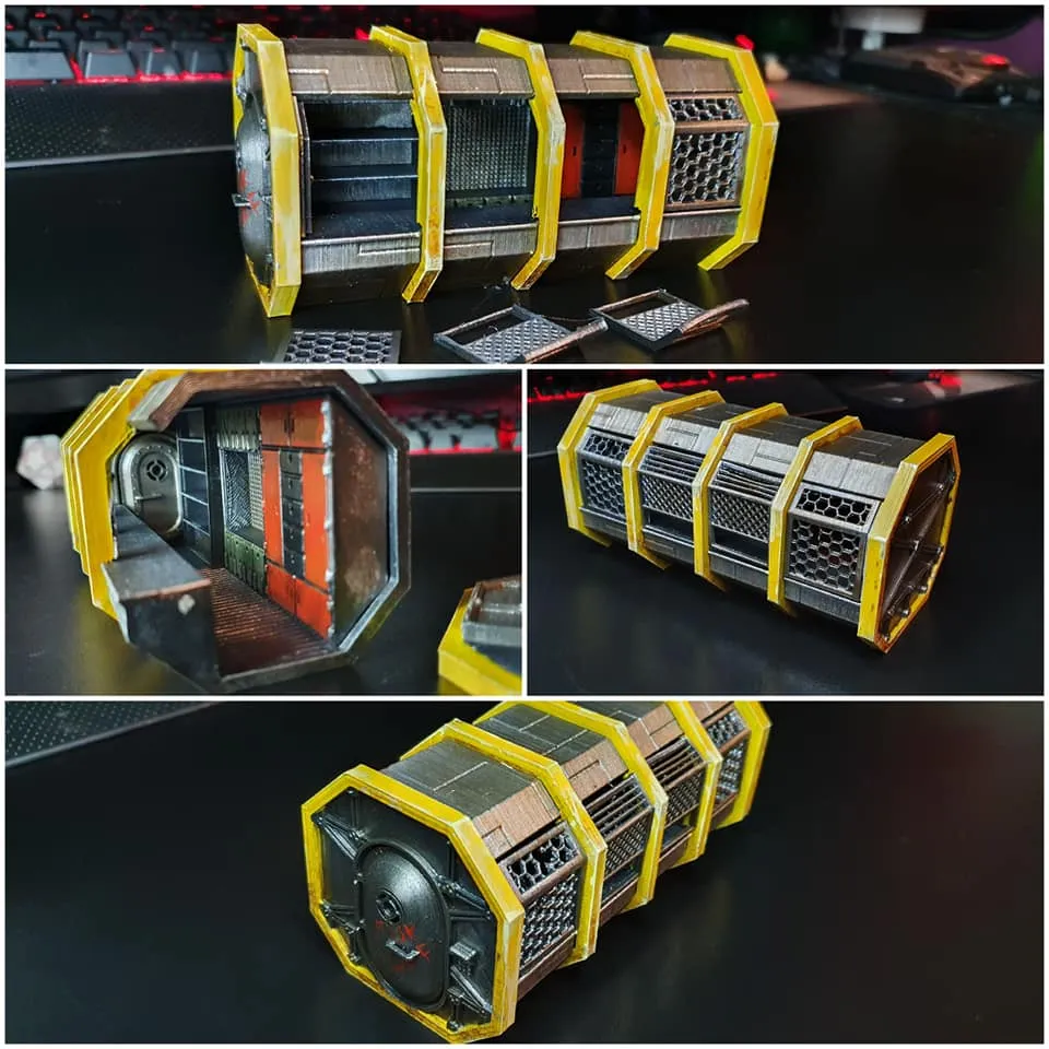 tabletop Trader in a container - Free 3D Print Model - MakerWorld